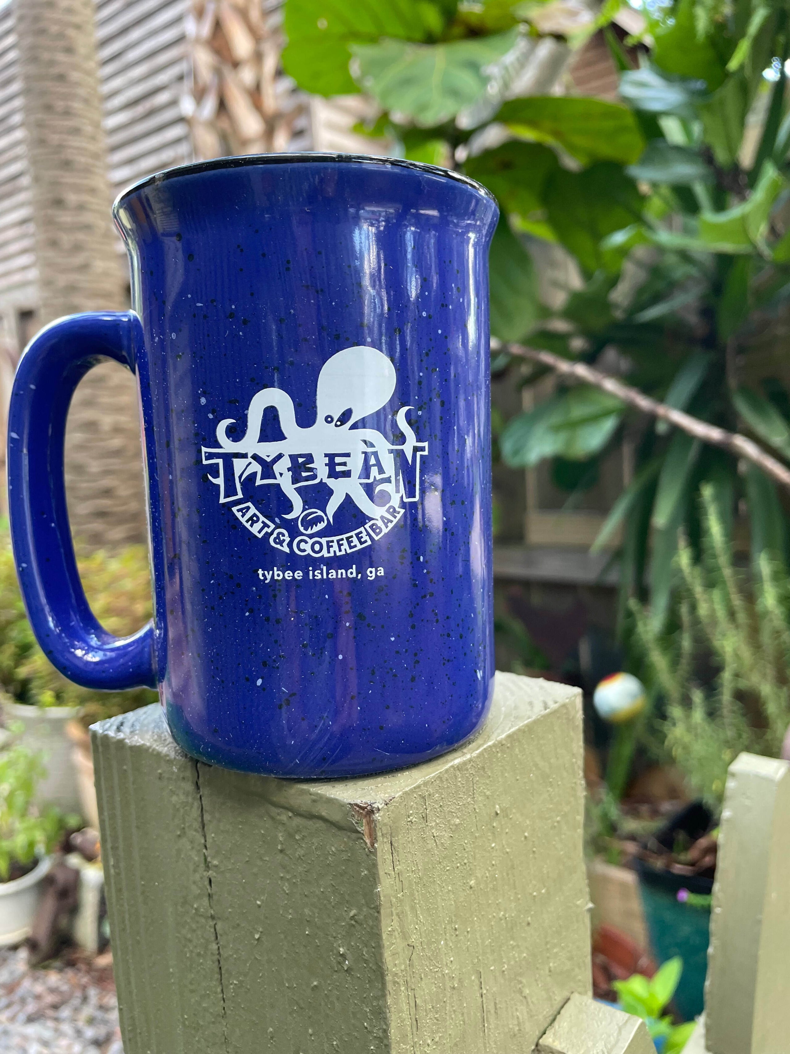 Mug 12oz. Blue camper | Tybean Coffee Bar